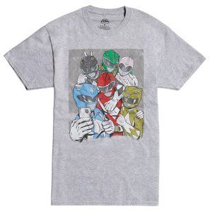 Power Ranger | Shirts | New Mighty Morphin Power Rangers Group Selfie ...
